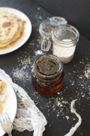The Best Crepe Recipe With Homemade Lavender Maple Syrup | The Butter Half