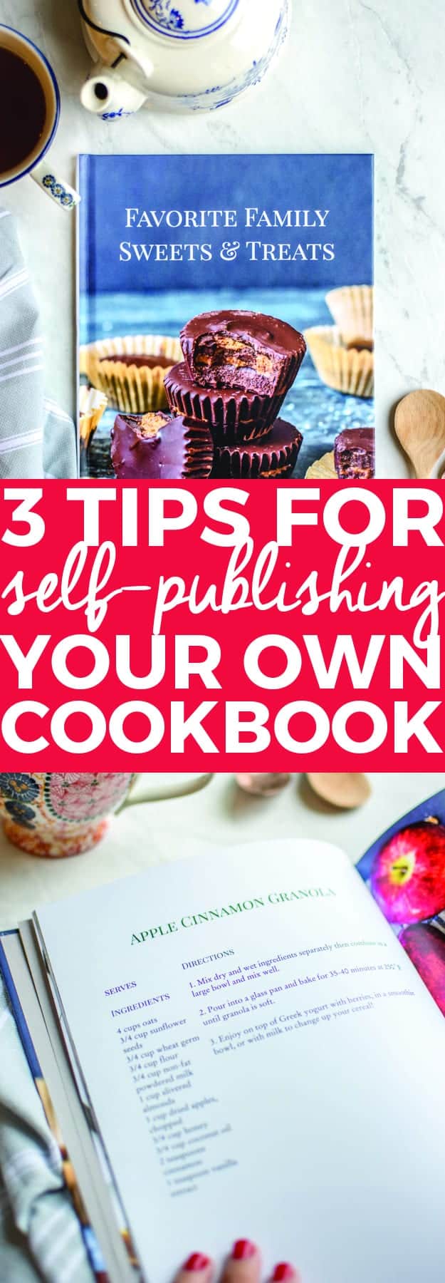 3 Tips for Self-Publishing Your Own Cookbook | The Butter Half
