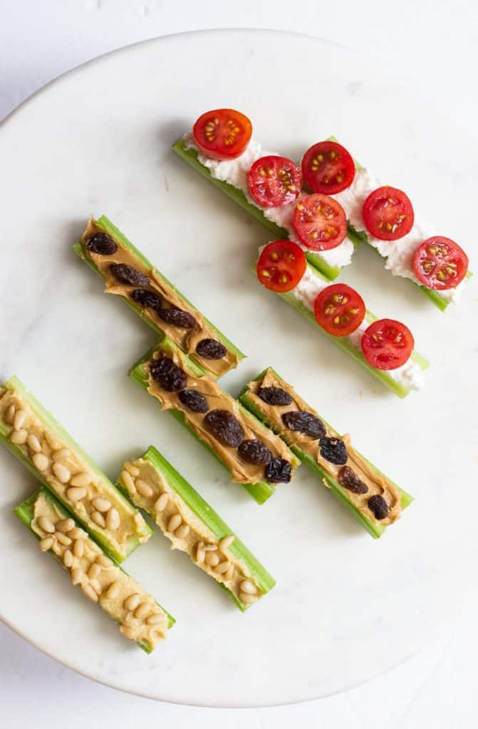 Ants on a Log Recipe 3 Ways | The Butter Half