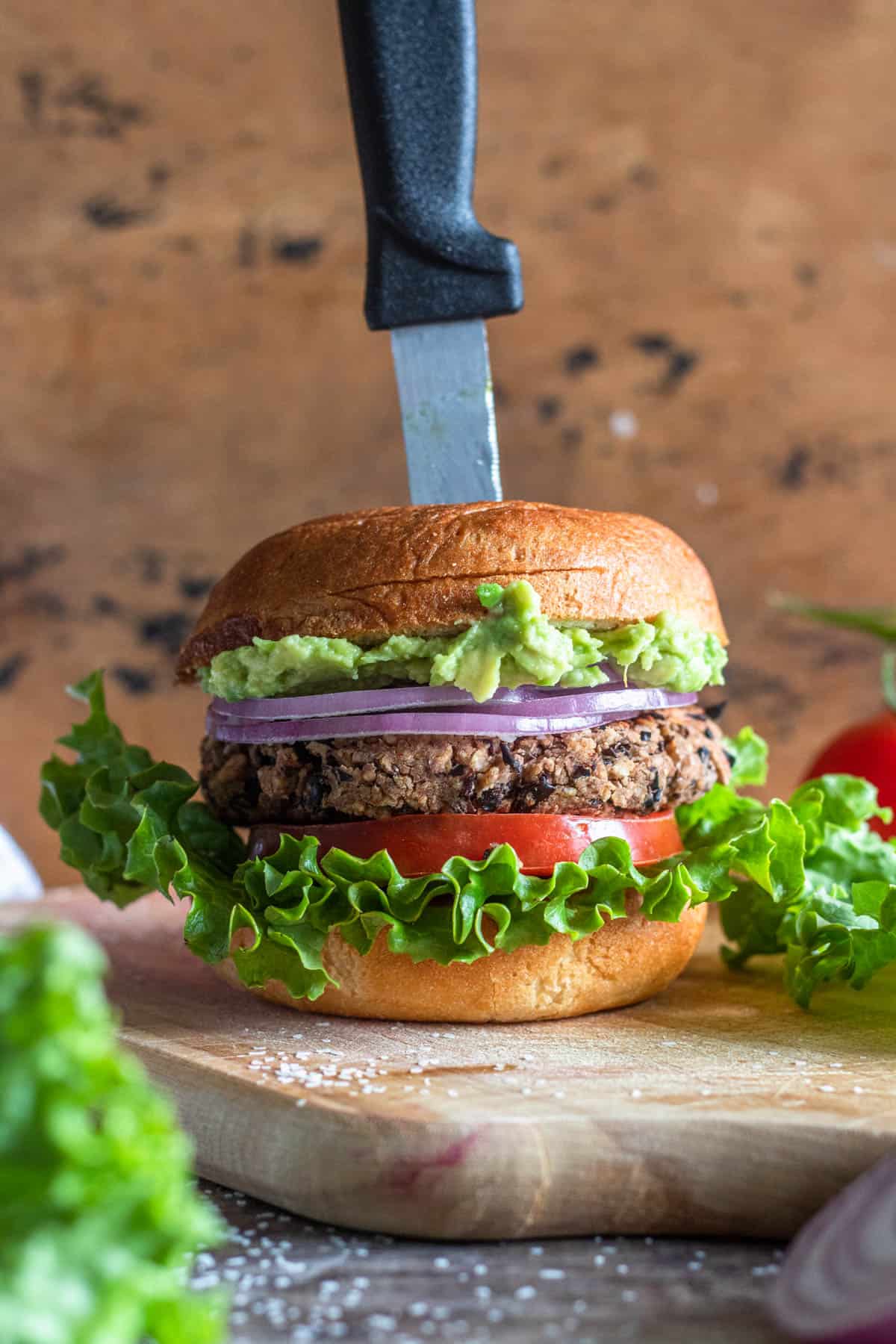 Vegan Black Bean Burger | The Butter Half