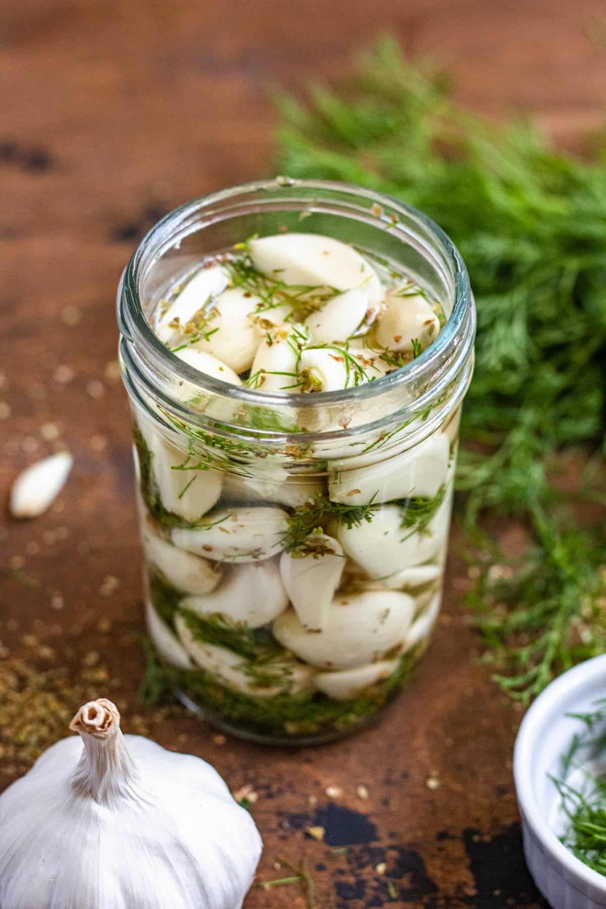 How To Make Pickled Garlic | The Butter Half