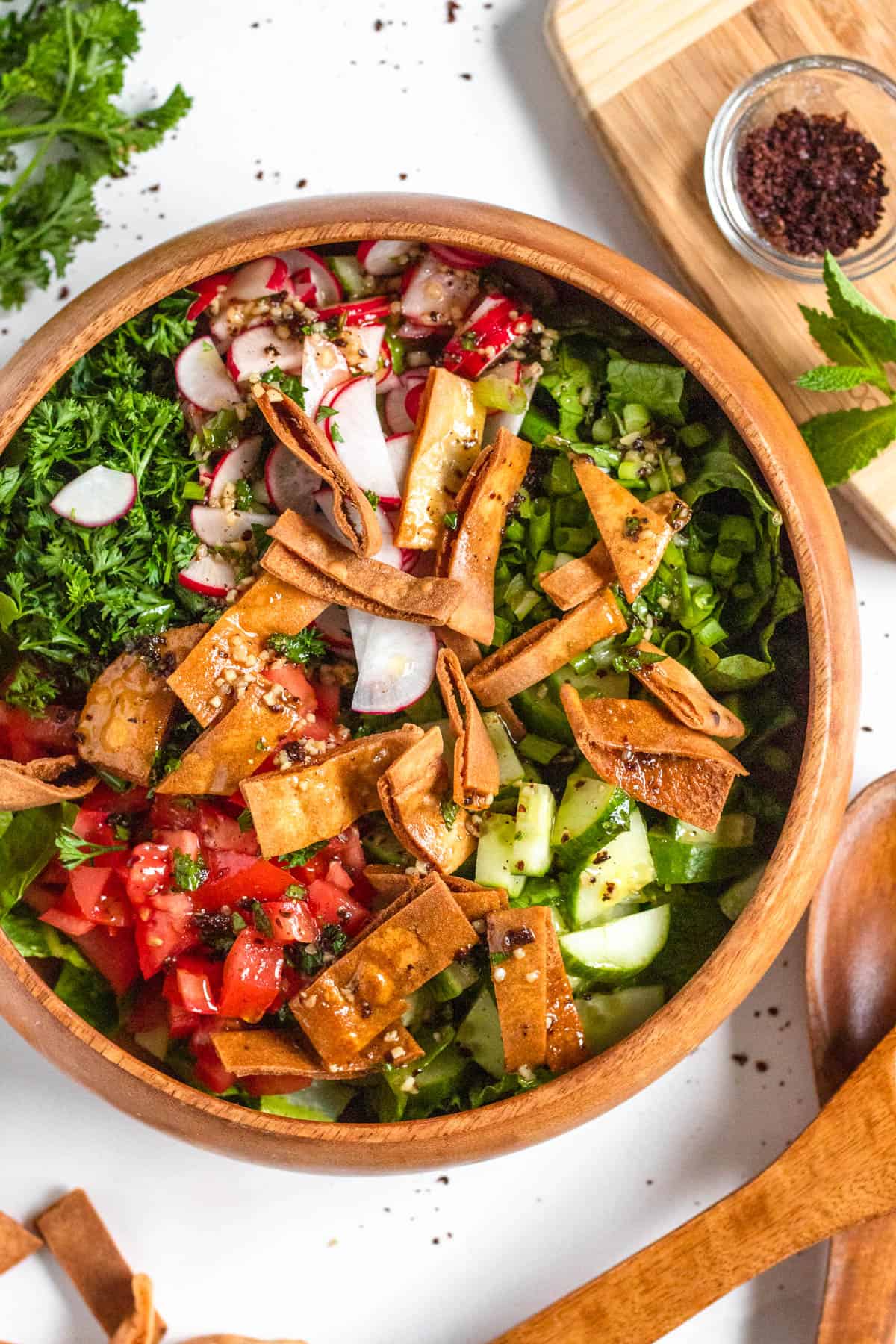 Lebanese Fattoush Salad | The Butter Half